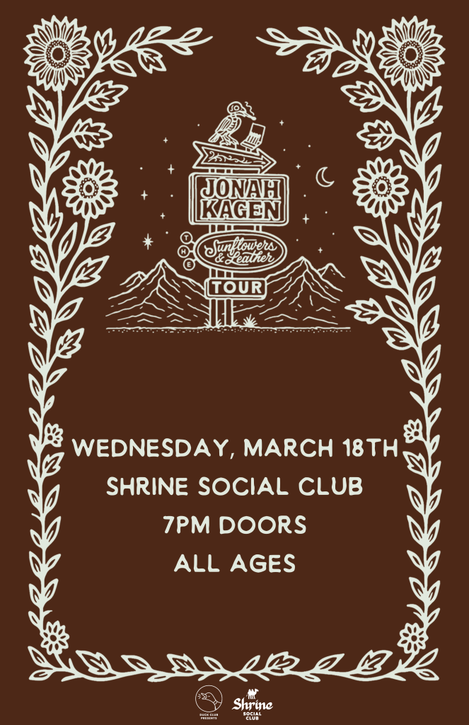 Jonah Kagen | Duck Club Presents